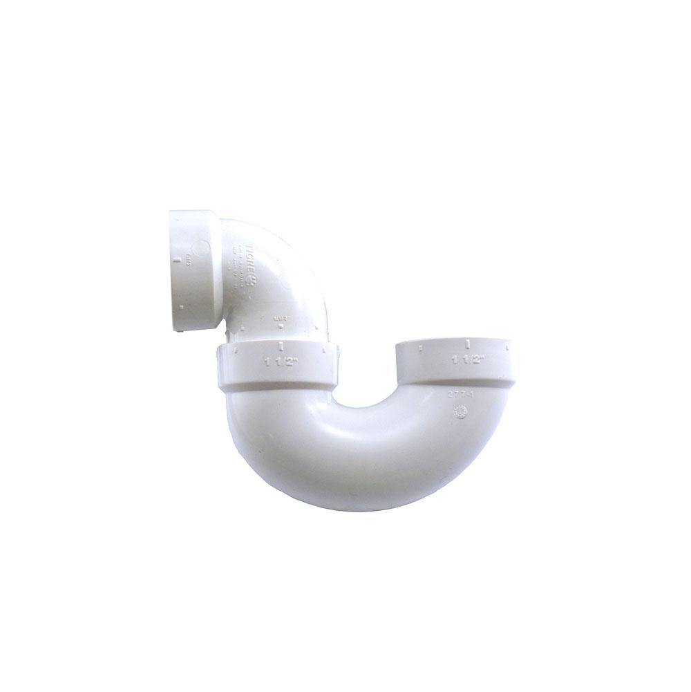 3" Sch. 40 PVC P-Trap, H x H