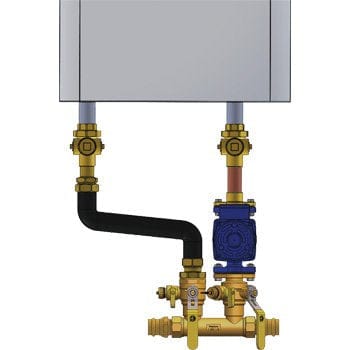 1-1/2" FIP Complete NBP Kit - Wall Hung