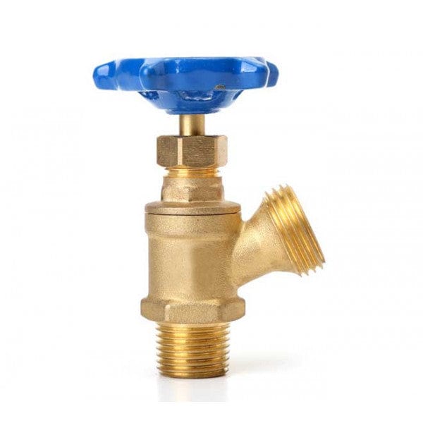 Brass Boiler Drain Valve FPT x MPT - 1/2" | Red Flag Products