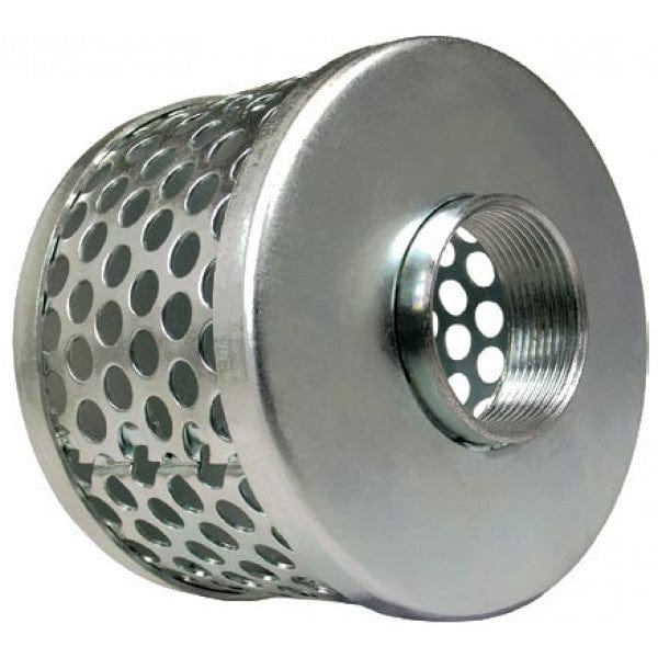 Steel Basket Suction Strainer - FPT - 1-1/4" (50/Cs) | Red Flag Products