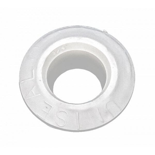 Uniseal Pipe-to-Tank Fitting - White - 3/4" (100/Cs) | Red Flag Products
